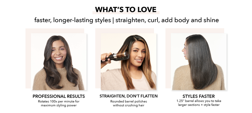 InStyler MAX 2-Way Rotating Hair Iron ∙ 3/4" - Black