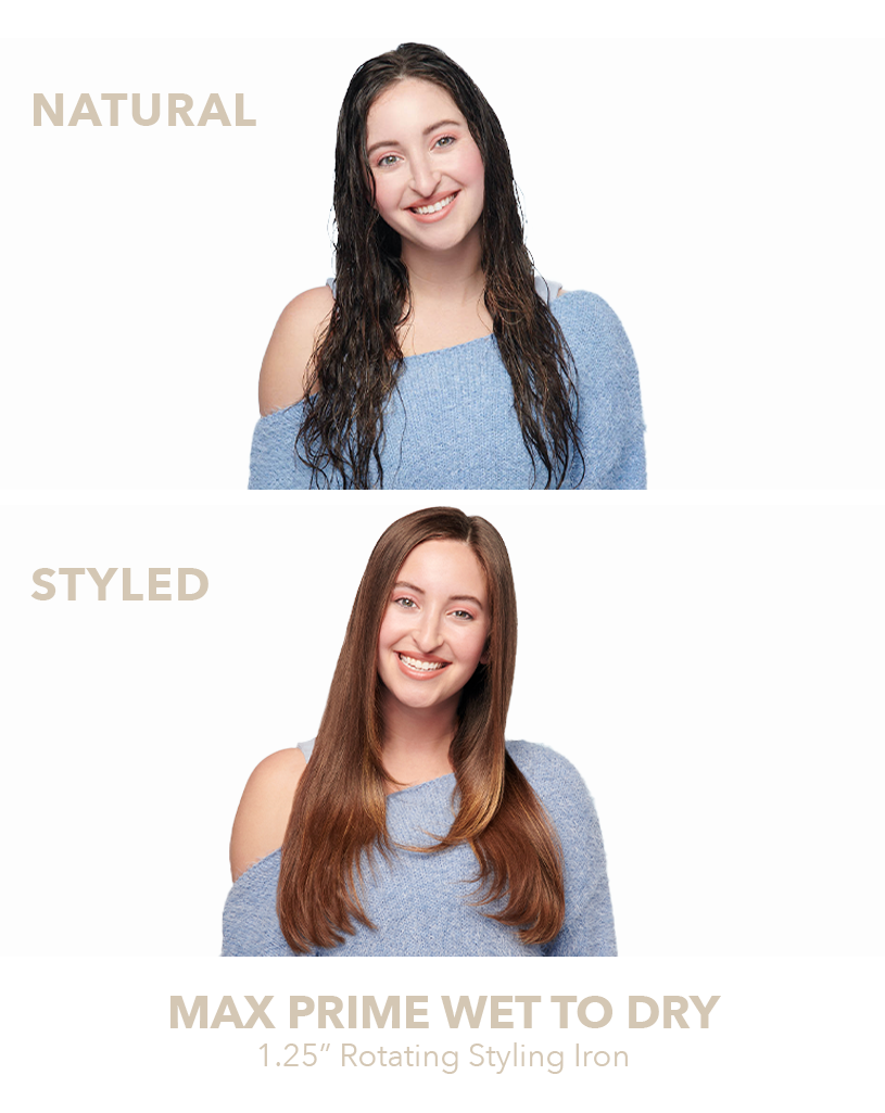 InStyler Wet to Dry MAX PRIME Blowout Revolving Styler | Hair Tools